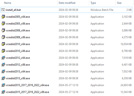 Latest Visual C++ Redistributable Runtimes All-in-One Jun 2026 Download ...