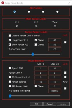 Throttling on GPU and CPU. No Temp Issues found so far - BD PROCHOT on ...