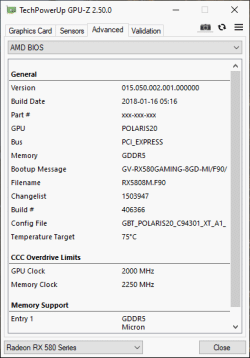 BIOS on Gygabyte rx580 8gb change | TechPowerUp Forums