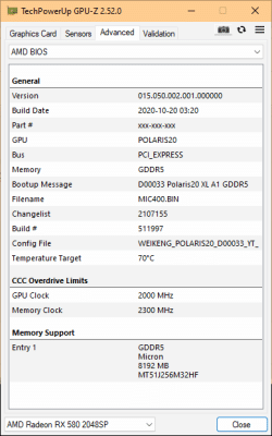 Unable to install AMD drivers rx580 2048sp 8gb | TechPowerUp Forums