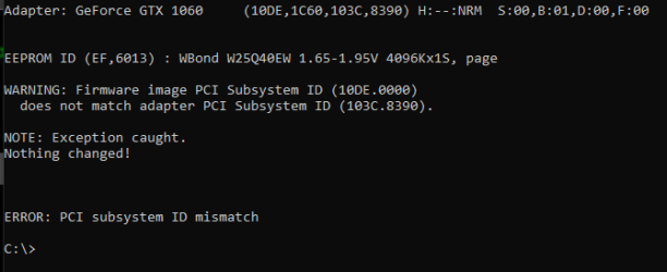 VBIOS Request for Nvidia GTX 1060 Max Q omen 15 | TechPowerUp Forums