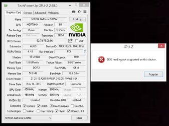 GPU-Z/SIV/NiBiTor/NVFlash-Bios Mod to OC Vintage NVIDIA G205M | TechPowerUp Forums
