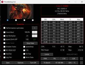 Some issues with ThrottleStop | TechPowerUp Forums