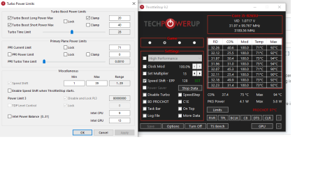 CPU Power Limit / i5 8265u | TechPowerUp Forums