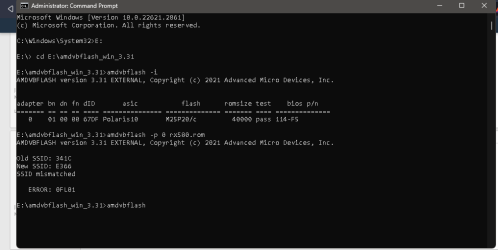 SSID Mismatch Gpu Flashing | TechPowerUp Forums