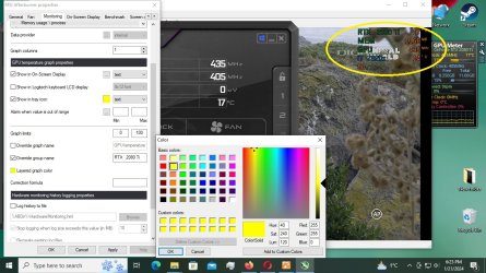how to change color on msi afterburner? | TechPowerUp Forums