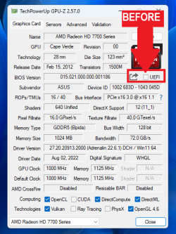 Flash GOP uefi bios to HD7770 | TechPowerUp Forums