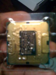 Burnt CPU pads from a GA-P67A-UD5 mobo | TechPowerUp Forums