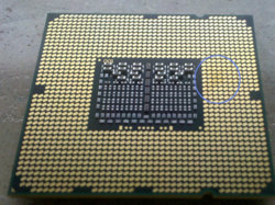 Burnt CPU pads from a GA-P67A-UD5 mobo | TechPowerUp Forums