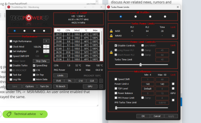 Acer Aspire A515-57G Poor Cooling (Throttling & Overheating) | TechPowerUp Forums