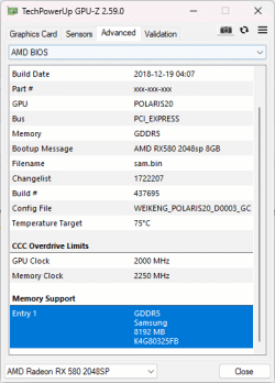 Help with a mining Rx 580 bios | TechPowerUp Forums