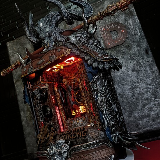 Black Myth Wukong Bull King Armor Case Mod | TechPowerUp Case Modding ...