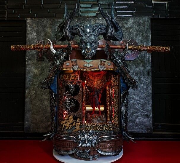 Black Myth Wukong Bull King Armor Case Mod | TechPowerUp Case Modding ...