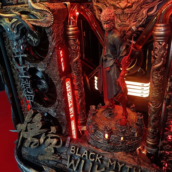 Black Myth Wukong Bull King Armor Case Mod | TechPowerUp Case Modding ...