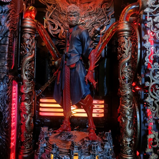 Black Myth Wukong Bull King Armor Case Mod | TechPowerUp Case Modding ...