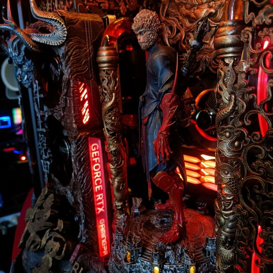 Black Myth Wukong Bull King Armor Case Mod | TechPowerUp Case Modding ...