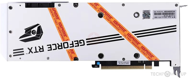 Colorful iGame RTX 3080 Ultra W OC Specs | TechPowerUp GPU Database
