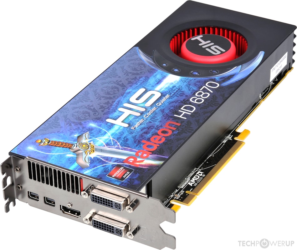 HIS HD 6870 Fan Specs | TechPowerUp GPU Database