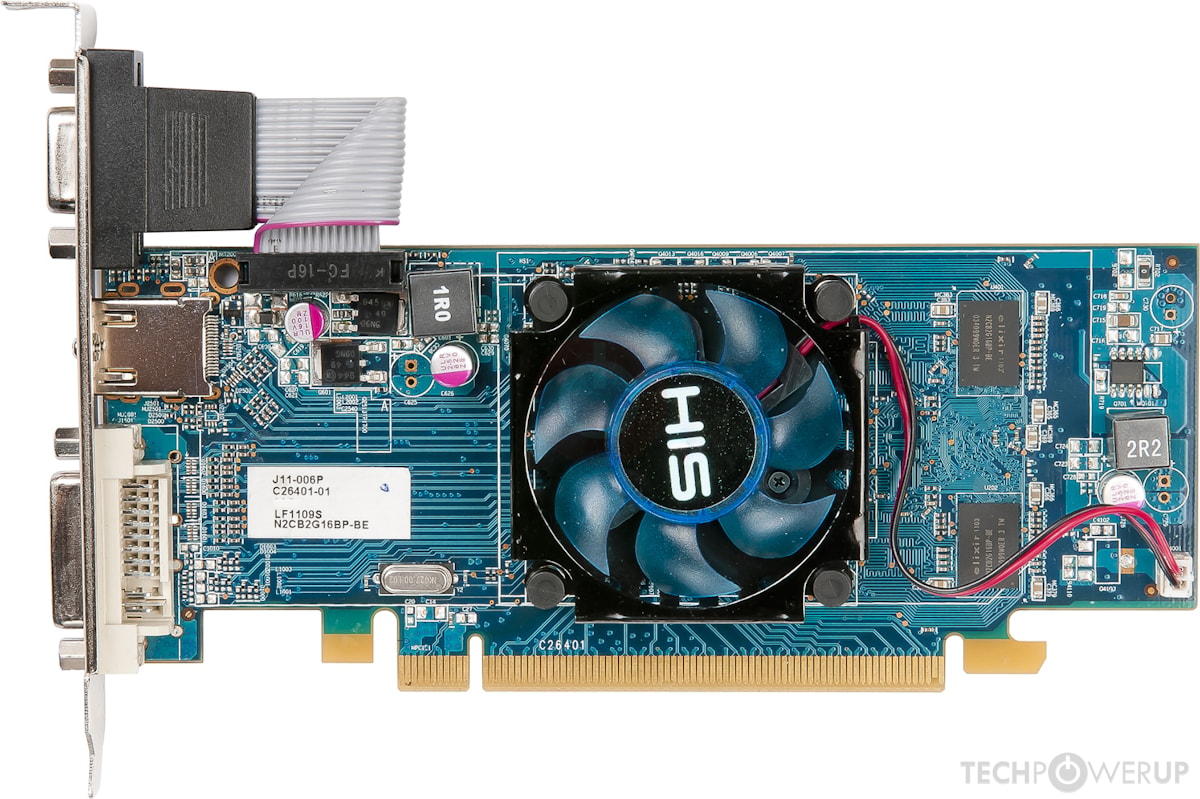 HIS HD 6450 Fan Specs | TechPowerUp GPU Database