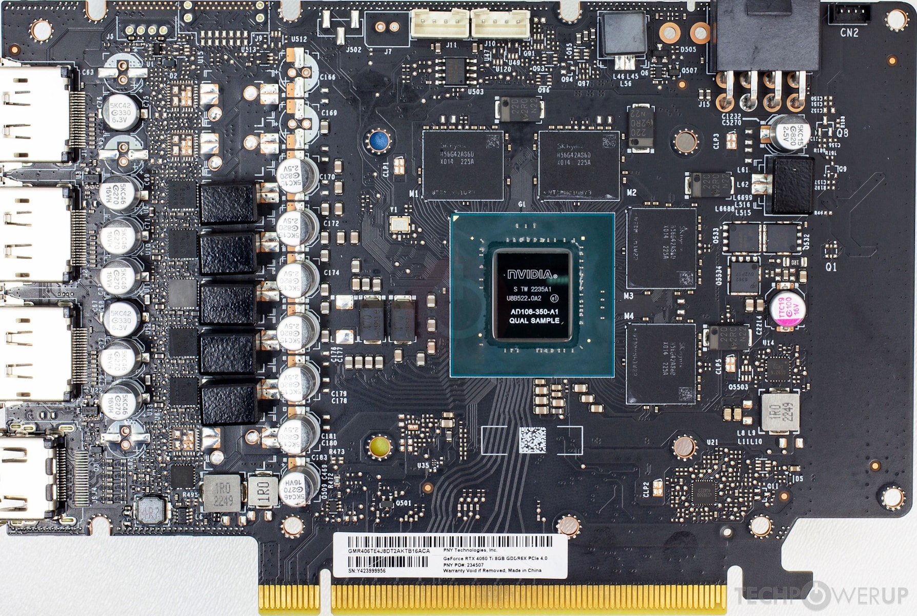 PNY RTX 4060 Ti VERTO Dual Fan Specs | TechPowerUp GPU Database