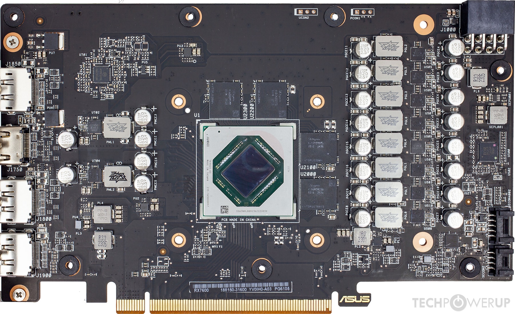 ASUS ROG STRIX RX 7600 GAMING OC Specs | TechPowerUp GPU Database