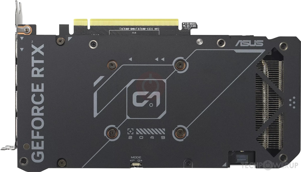 ASUS DUAL RTX 4060 Ti OC 16 GB Specs | TechPowerUp GPU Database