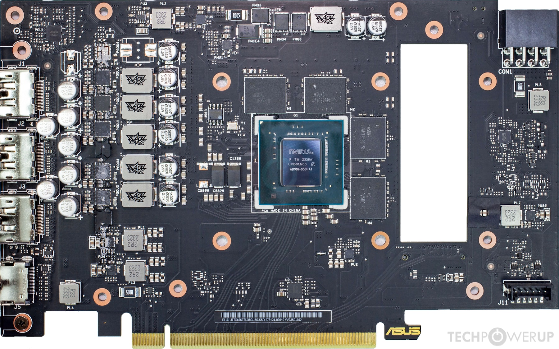 ASUS DUAL RTX 4060 Ti SSD Specs | TechPowerUp GPU Database