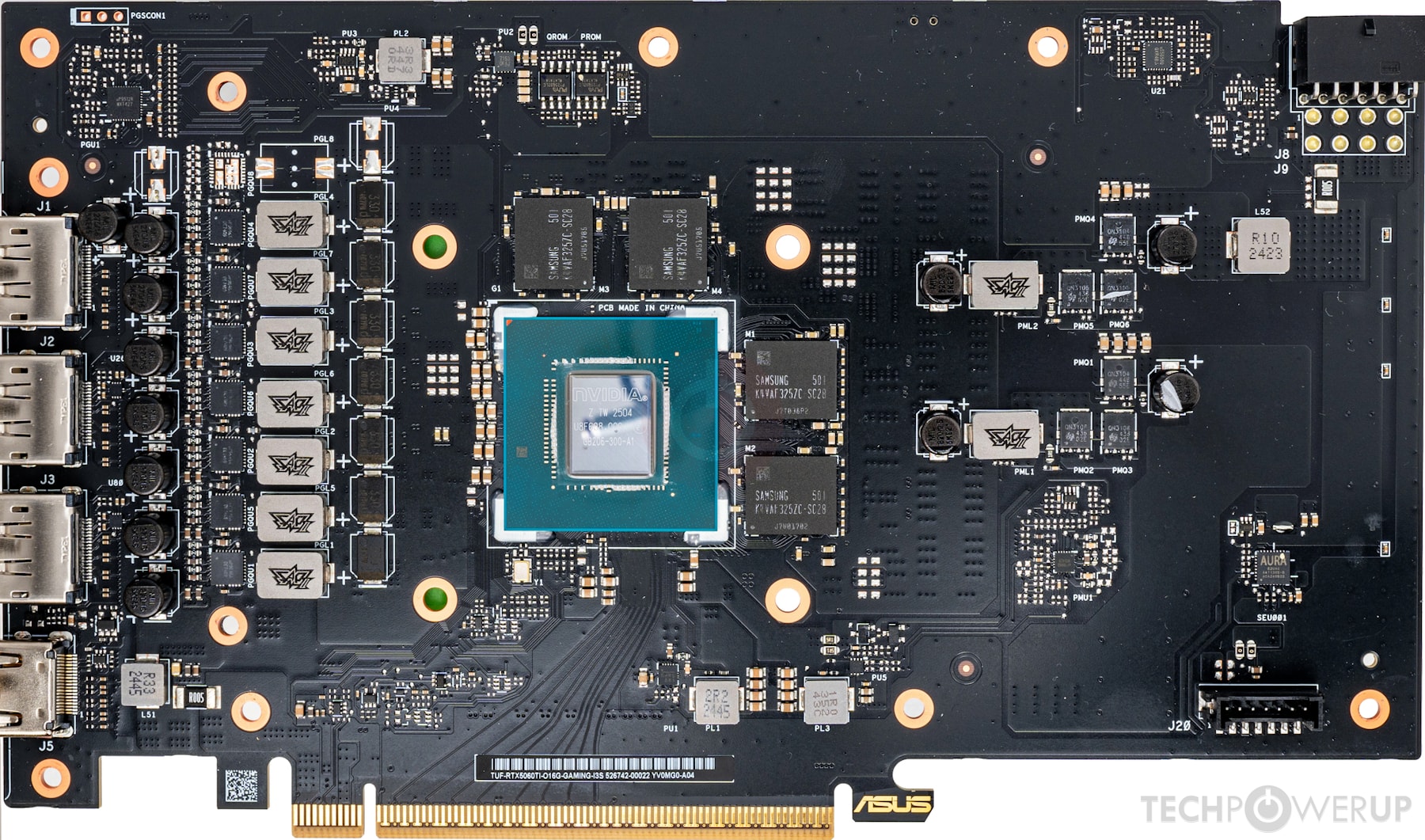 ASUS TUF Gaming RTX 5060 Ti OC Edition Specs | TechPowerUp GPU Database