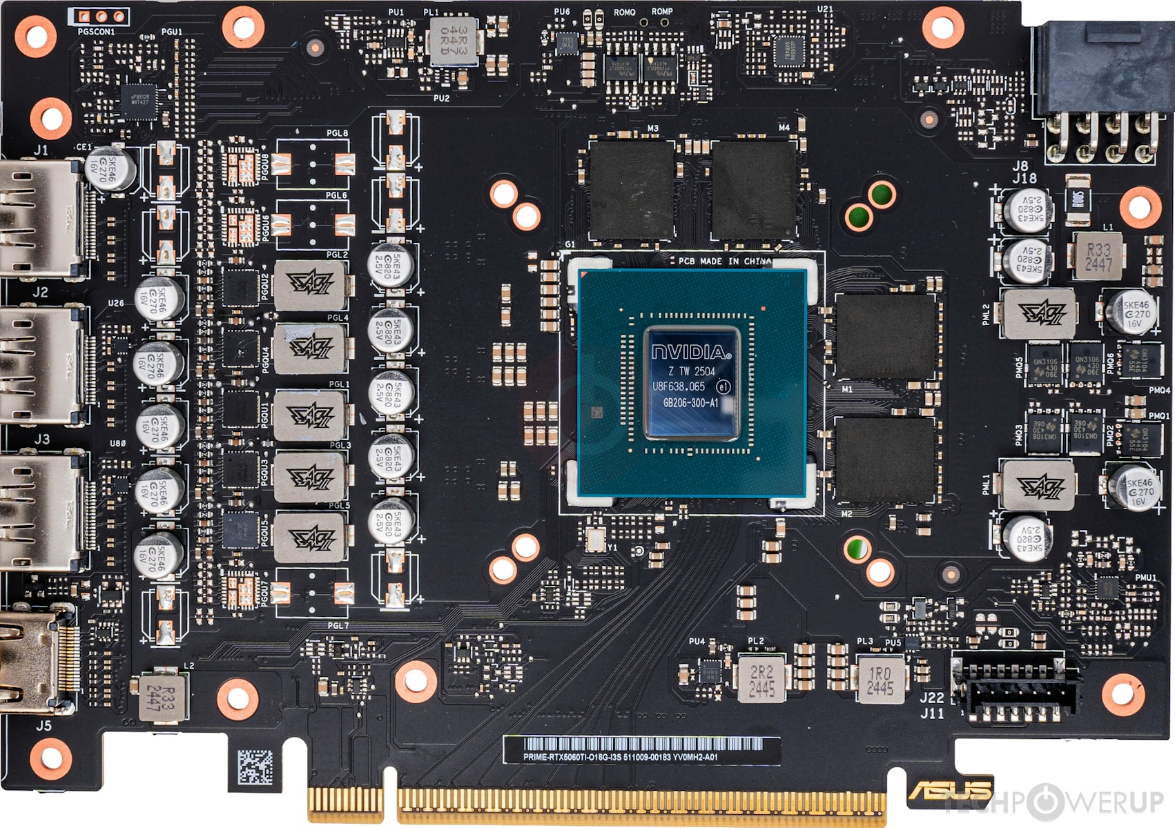 ASUS PRIME RTX 5060 Ti Specs | TechPowerUp GPU Database