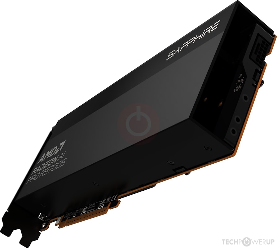 Sapphire AI PRO 9700S Passive Specs | TechPowerUp GPU Database