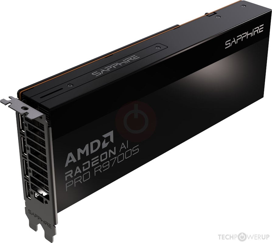 Sapphire AI PRO 9700S Passive Specs | TechPowerUp GPU Database