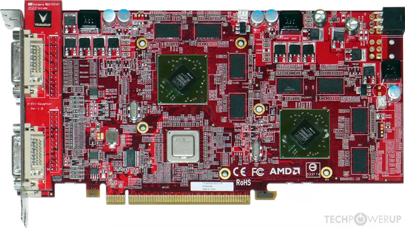 VisionTek HD 4670 X2 QUAD Specs | TechPowerUp GPU Database