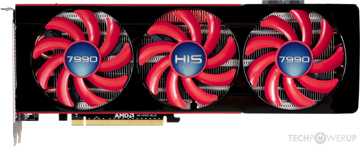 HIS HD 7990 Fan Specs | TechPowerUp GPU Database