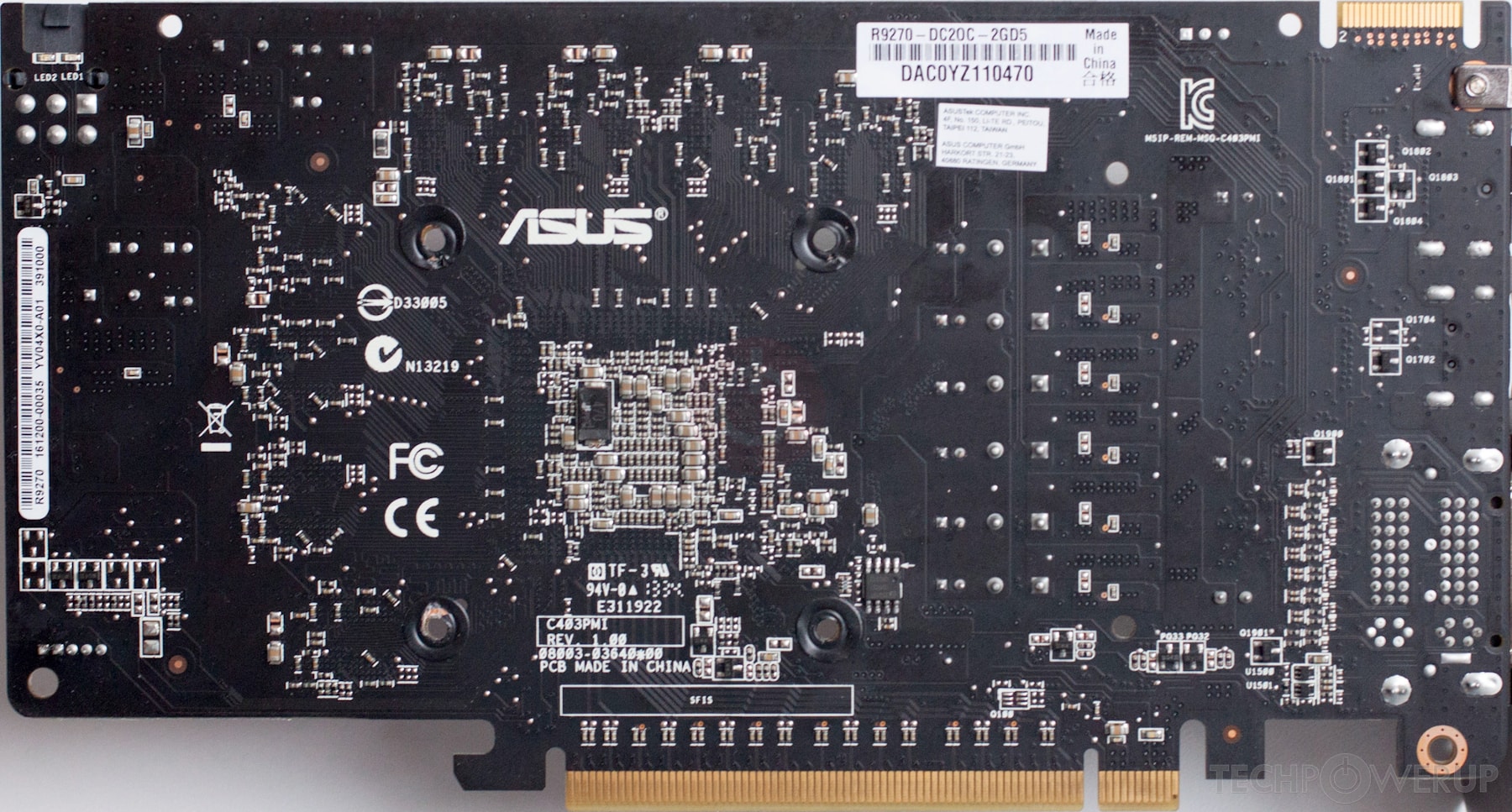 ASUS R9 270 DirectCU II OC Specs | TechPowerUp GPU Database