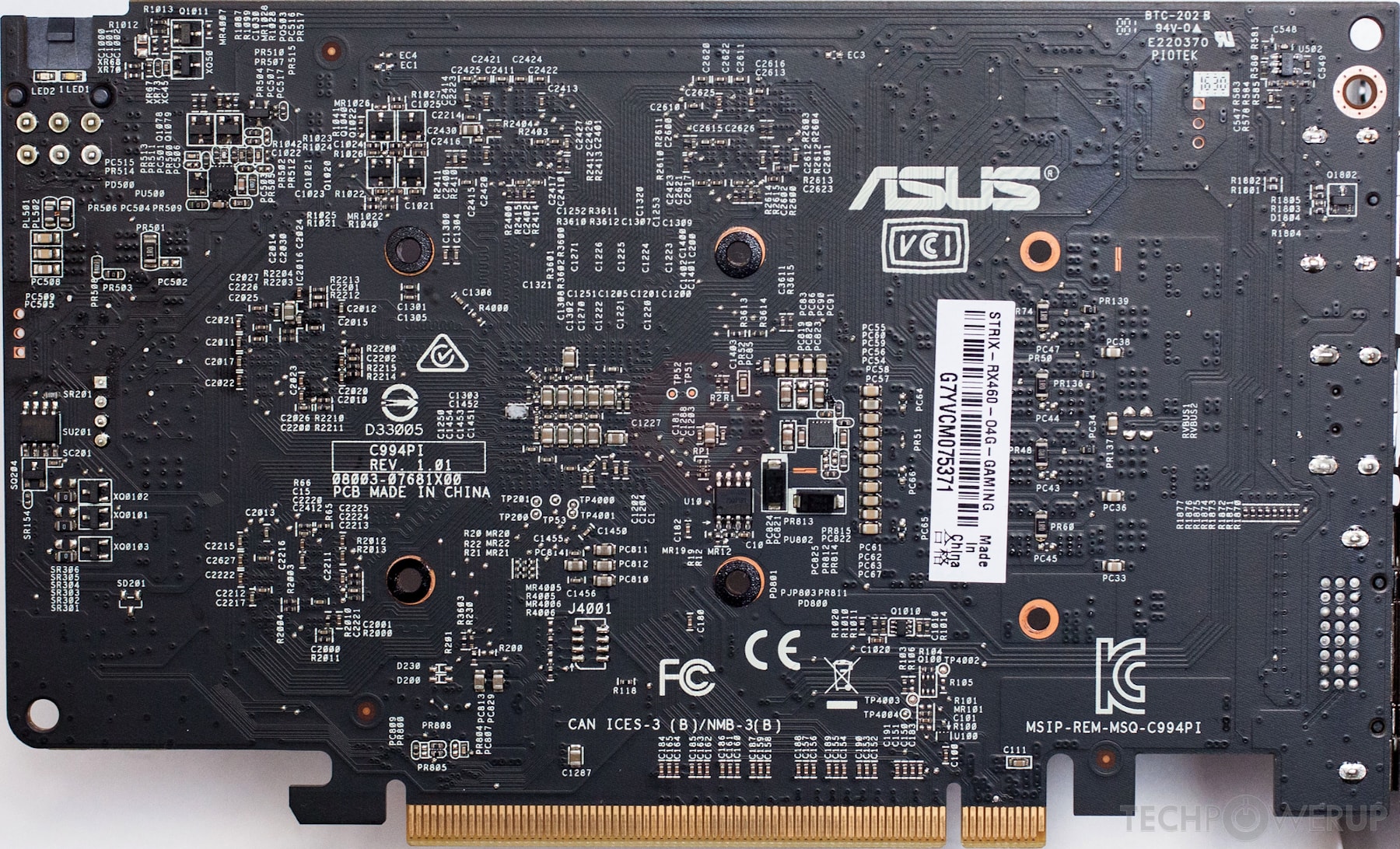 ASUS ROG STRIX RX 460 GAMING OC Specs | TechPowerUp GPU Database