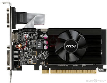 MSI GT 710 Low Profile 2 GB Specs | TechPowerUp GPU Database