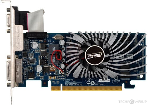 ASUS GeForce 210 Low Profile 1 GB Specs | TechPowerUp GPU Database