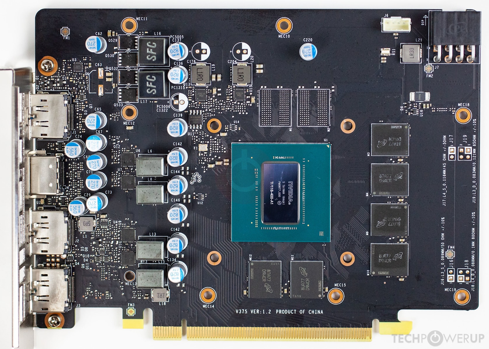 MSI GTX 1660 Ti VENTUS XS Specs | TechPowerUp GPU Database