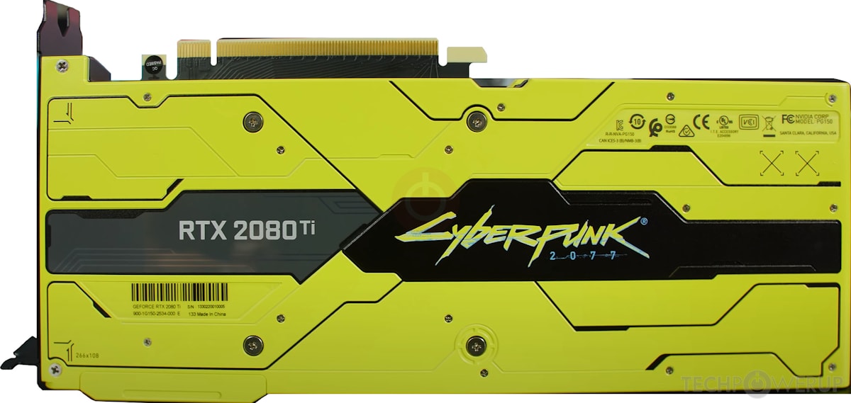 NVIDIA GeForce RTX 2080 Ti Cyberpunk 2077 Specs | TechPowerUp GPU Database