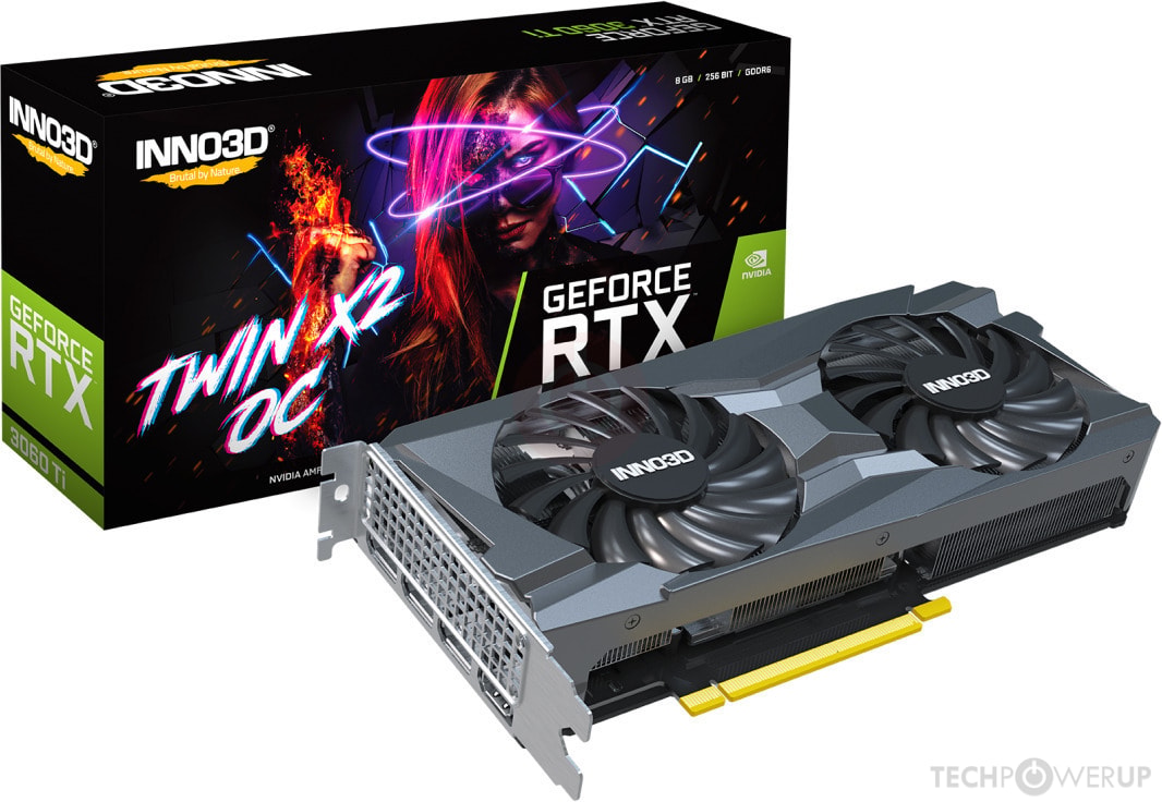Inno3D RTX 3060 Ti TWIN X2 LHR Specs | TechPowerUp GPU Database