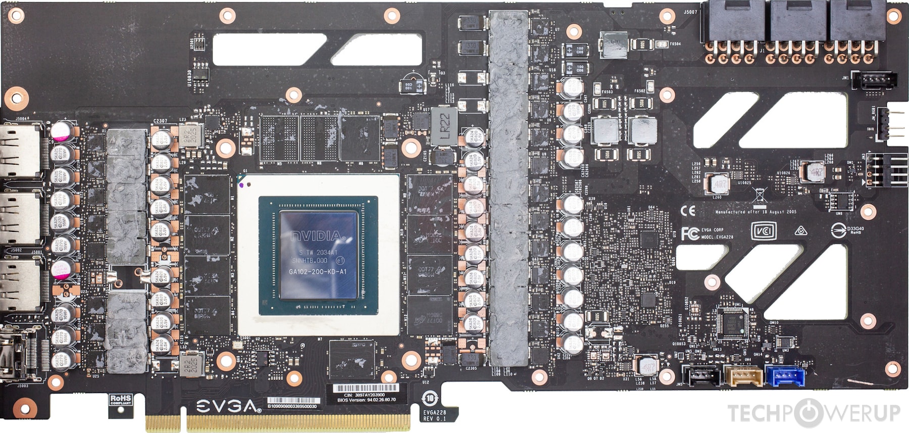 EVGA RTX 3080 FTW3 ULTRA LHR Specs | TechPowerUp GPU Database