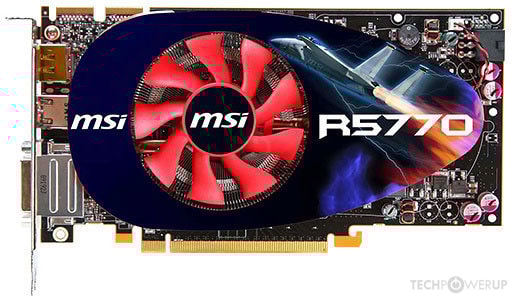 MSI HD 5770 Seaweed OC Specs | TechPowerUp GPU Database