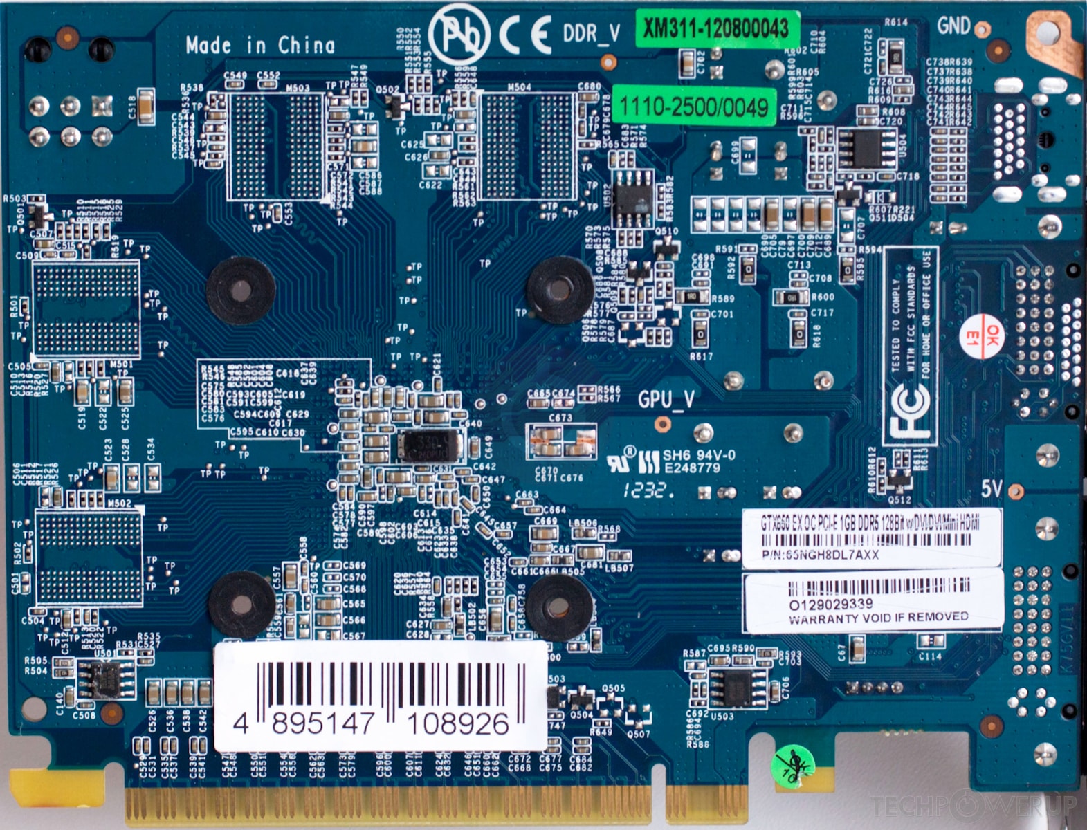 KFA2 GTX 650 EX OC Specs | TechPowerUp GPU Database