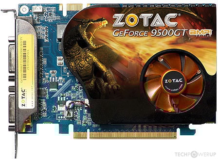 ZOTAC 9500 GT AMP! Edition Specs | TechPowerUp GPU Database