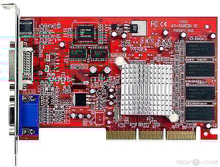 ATI Radeon VE AGP Specs | TechPowerUp GPU Database