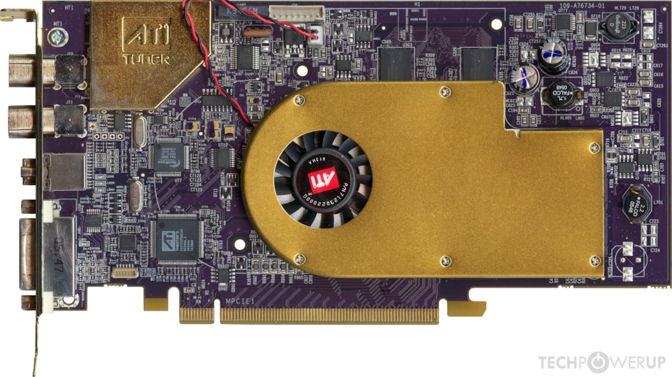 ATI All-In-Wonder 2006 PCIe Edition Specs | TechPowerUp GPU Database