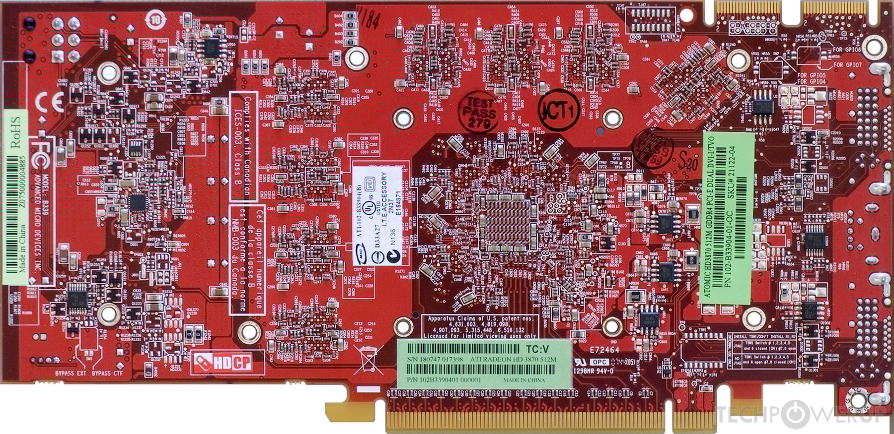 ATI Radeon HD 3870 Specs | TechPowerUp GPU Database