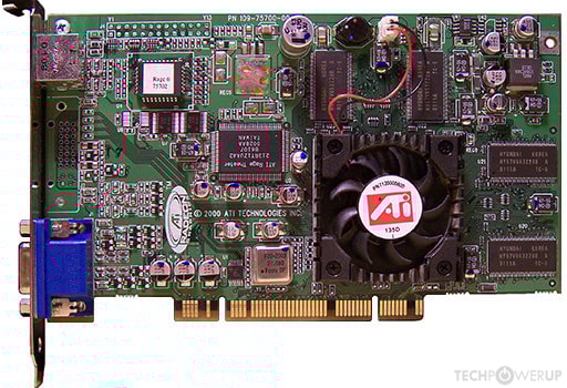 ATI Radeon SDR PCI Specs | TechPowerUp GPU Database