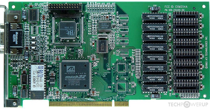 ATI Graphics Wonder PCI Specs | TechPowerUp GPU Database