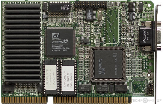 ATI Graphics Ultra Pro ISA Specs | TechPowerUp GPU Database